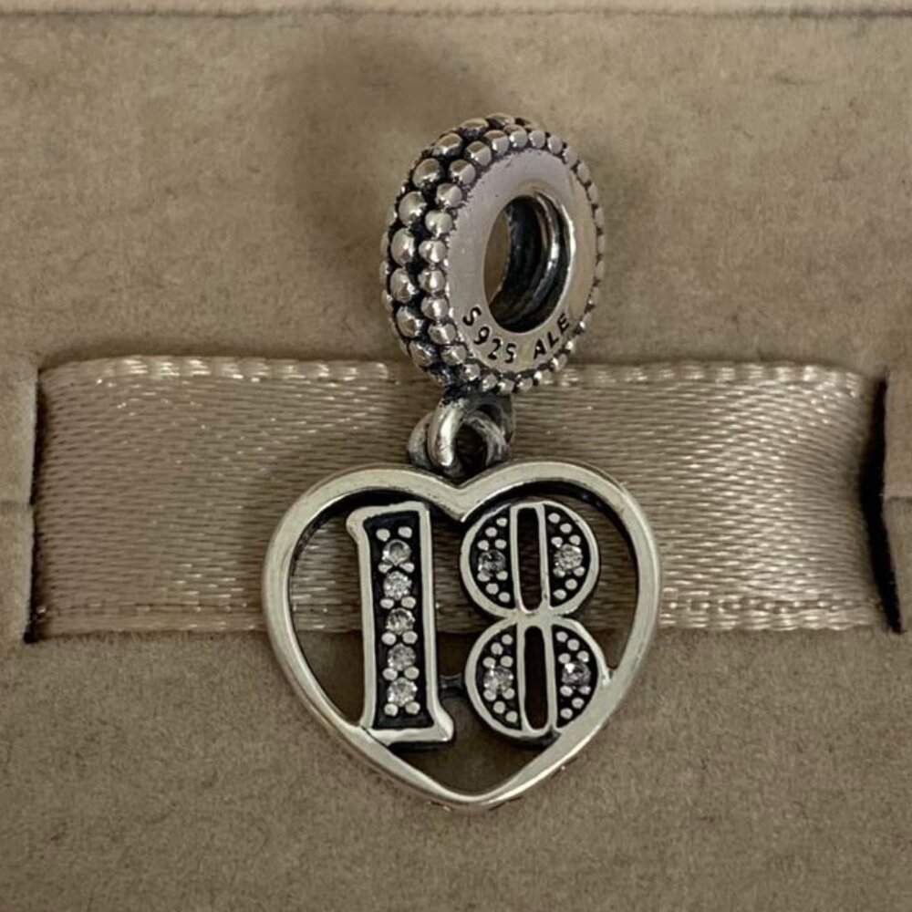 Pandora 18th Celebration Dangle Charm - Gem